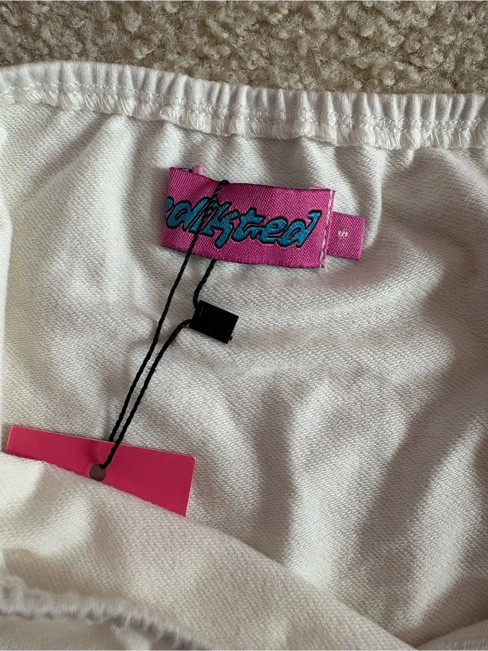 Edikted | Skirts | Edikted White Mini Skirt | Poshmark